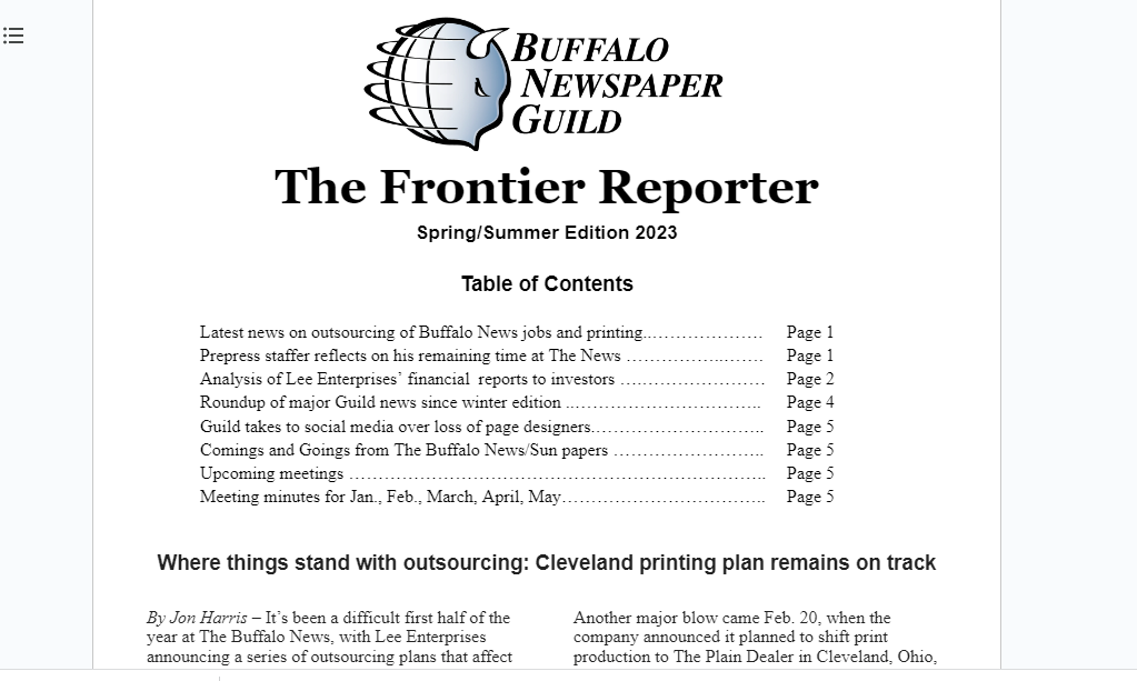 The spring/summer edition of the Frontier Reporter is here! Get the ...